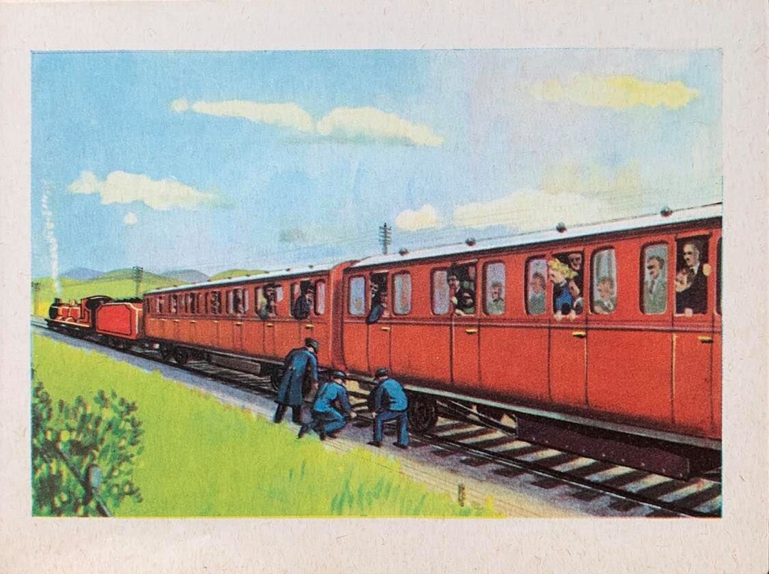 1969 Original Vintage C Reginald Dalby James the Red Engine 'james ...