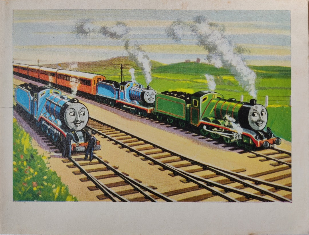 1960's and 70's Original Vintage C Reginald Dalby the Three Railway ...
