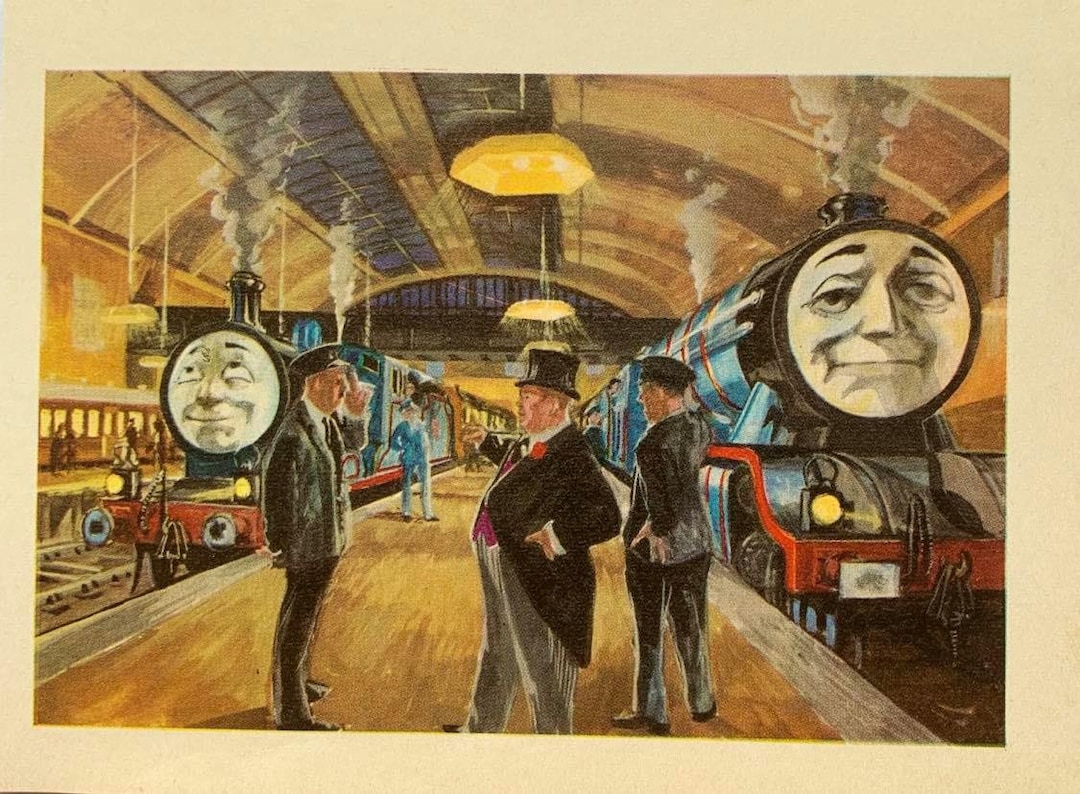 1970's Original Vintage C Reginald Dalby Main Line Engines 'gordon and ...