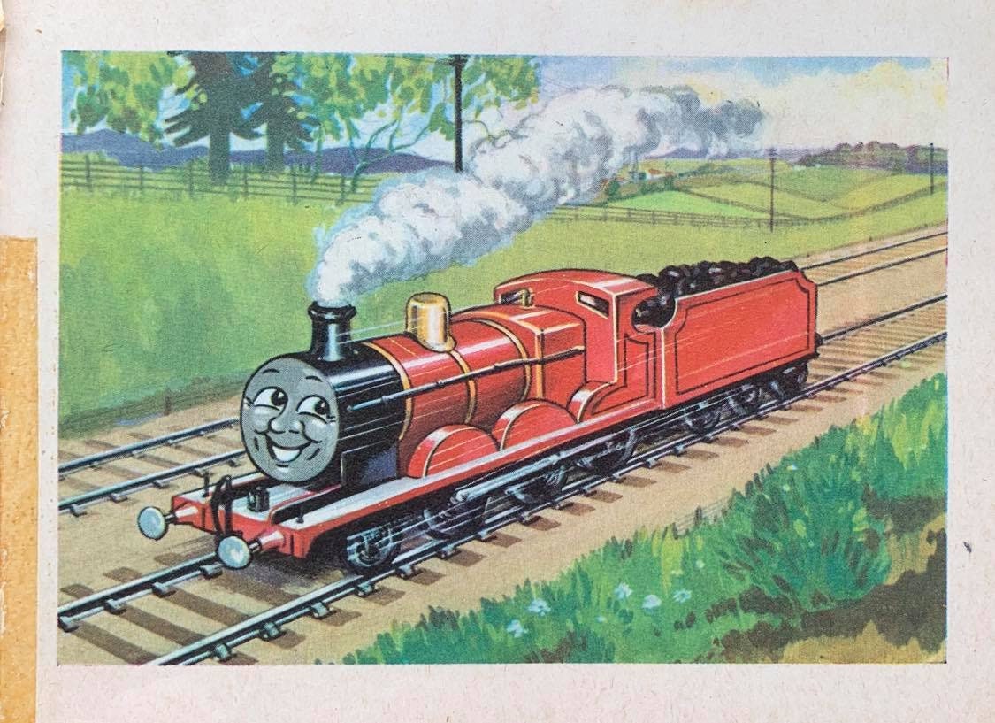 1969 Original Vintage C Reginald Dalby James the Red Engine - Etsy Denmark