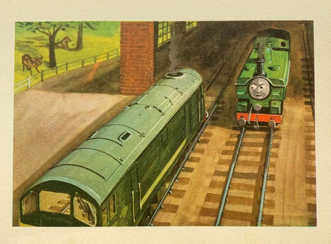 1970's Original Vintage C Reginald Dalby Main Line Engines - Etsy