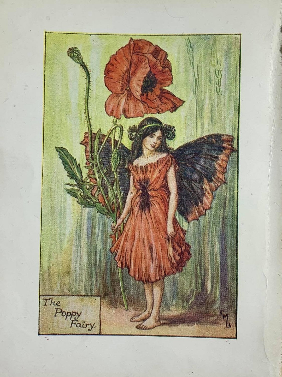 1925 Original Vintage First Edition Cicely Mary Barker Illustrated ...