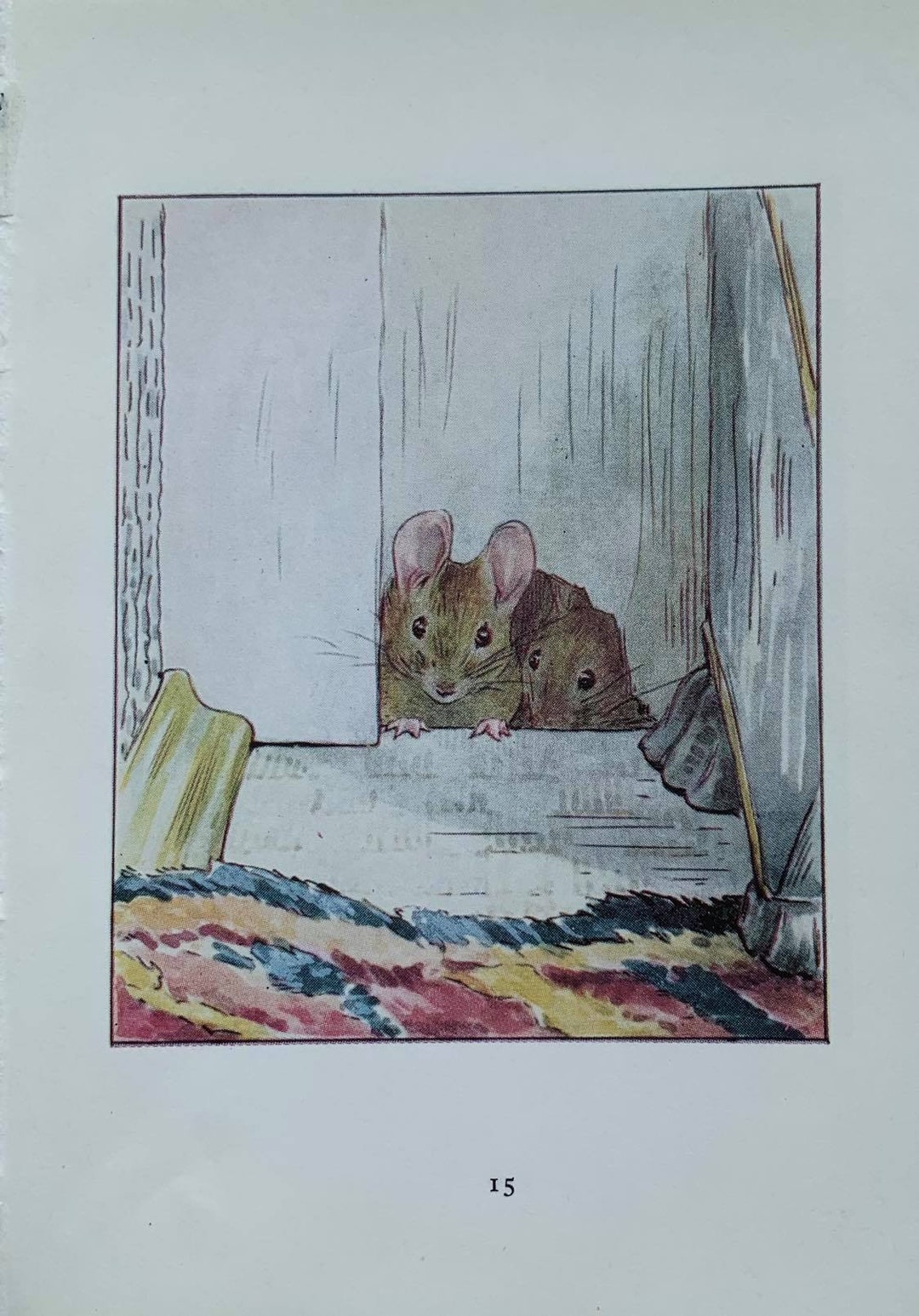 1950's Vintage 'the Tale of Two Bad Mice' 'hunca Munca and Tom Thumb ...