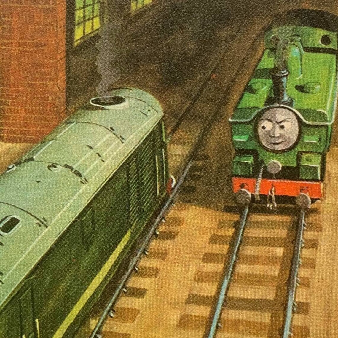 1970's Original Vintage C Reginald Dalby Main Line Engines - Etsy