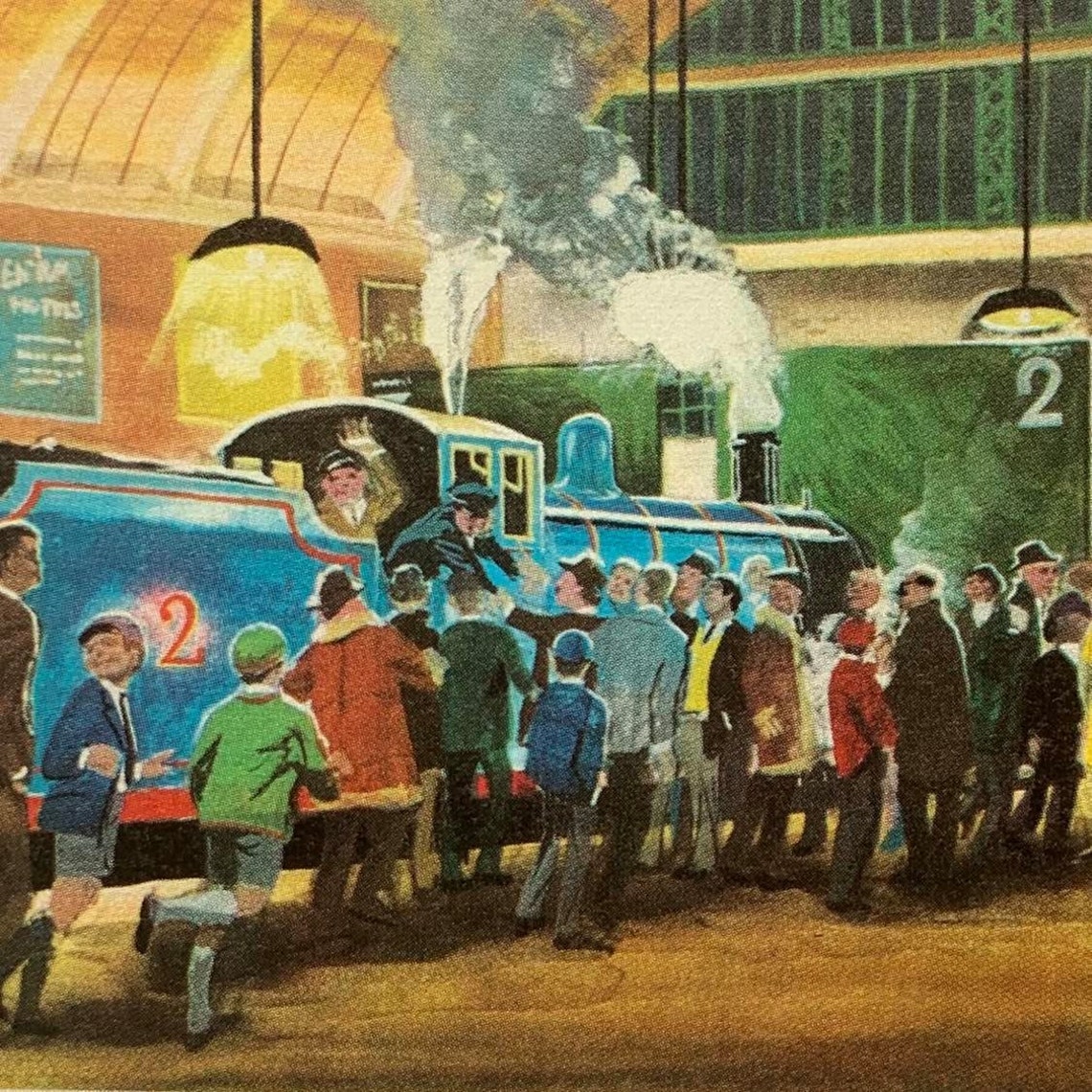 1970's Original Vintage C Reginald Dalby Main Line Engines - Etsy UK