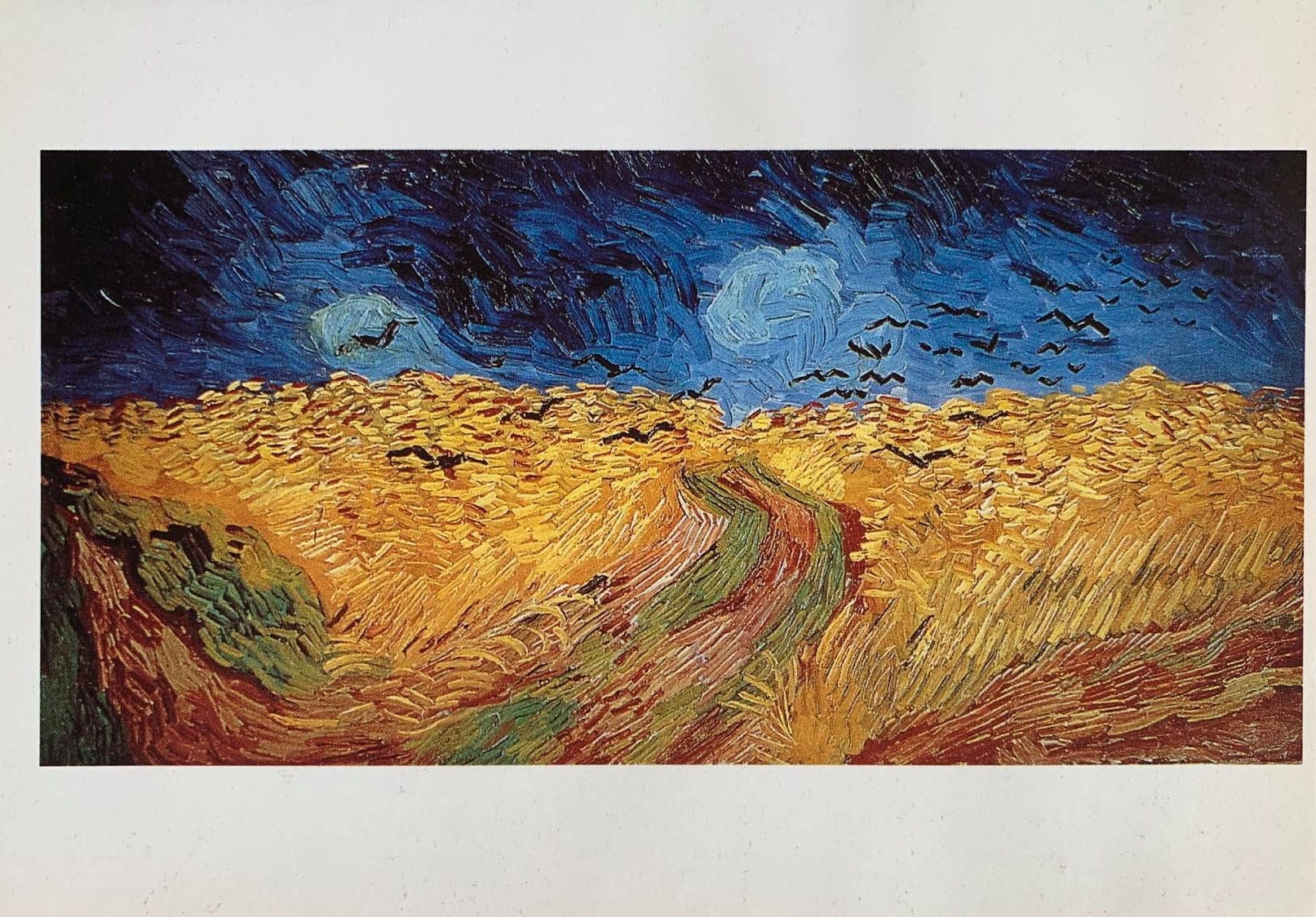 Vincent Van Gogh 'wheat Field With Crows' Original | Etsy