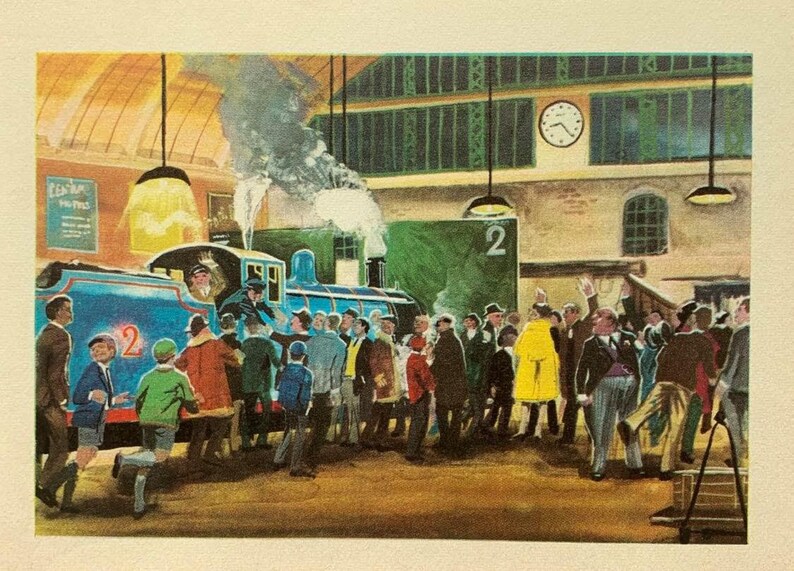 1970's Original Vintage C Reginald Dalby Main Line Engines - Etsy UK