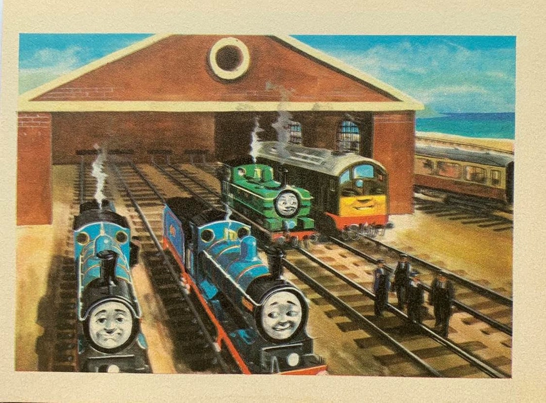 1971 Original Vintage C Reginald Dalby Main Line Engines 'boco Becomes ...