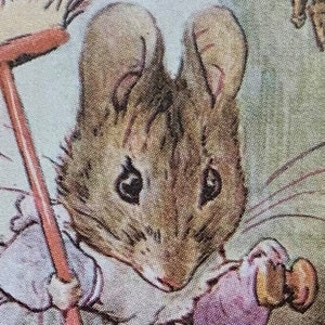 1950's Vintage 'the Tale of Two Bad Mice' 'cleaning up and Paying the ...