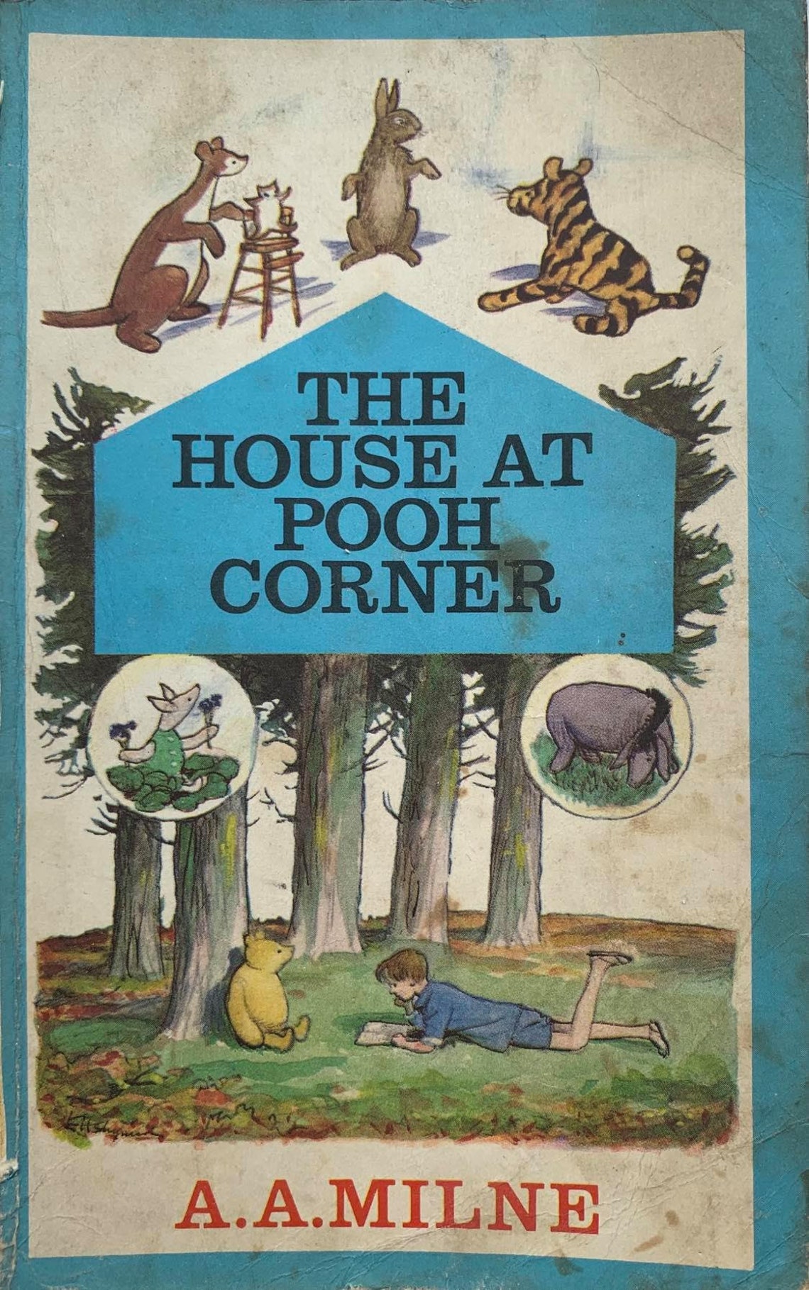 1965 Vintage 'the House at Pooh Corner' Original Black - Etsy