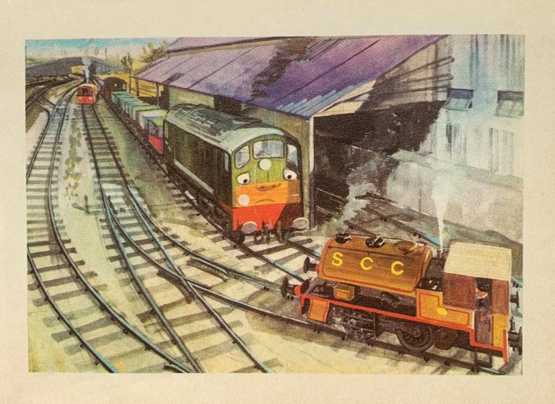 1970's Original Vintage C Reginald Dalby Main Line Engines - Etsy