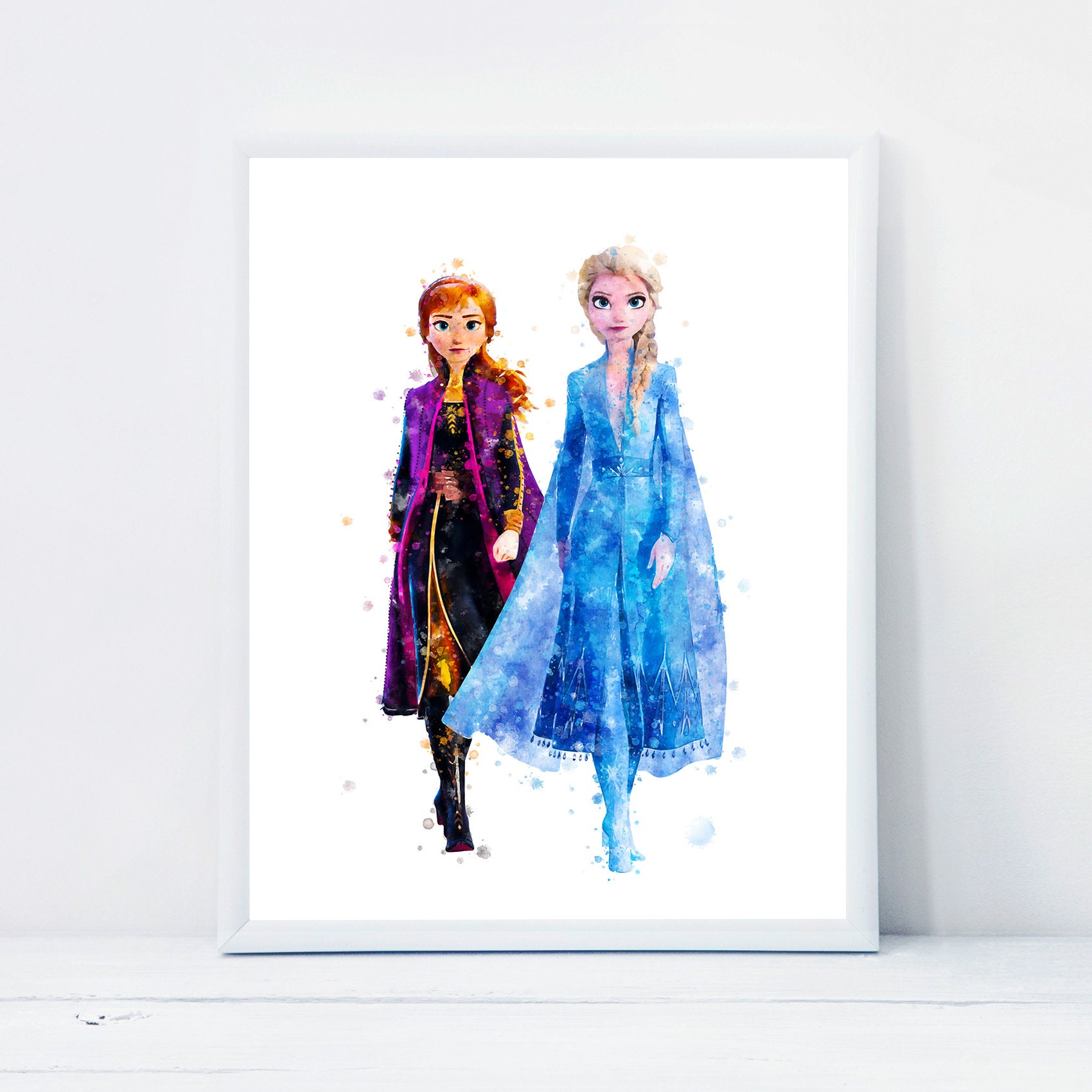 Frozen Anna Painting