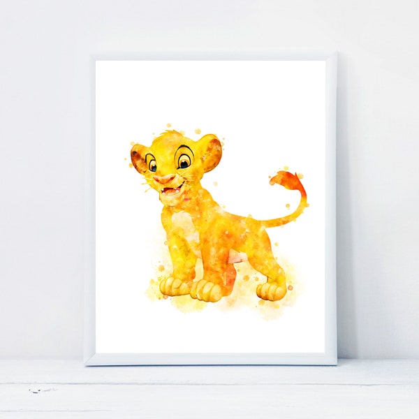 Simba Poster - Etsy