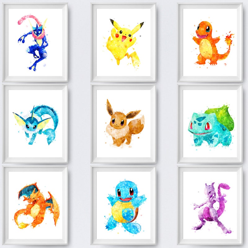Pokemons Poster - Etsy
