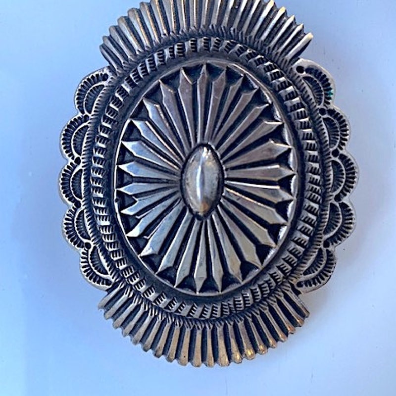Concho Belt Buckle - Etsy