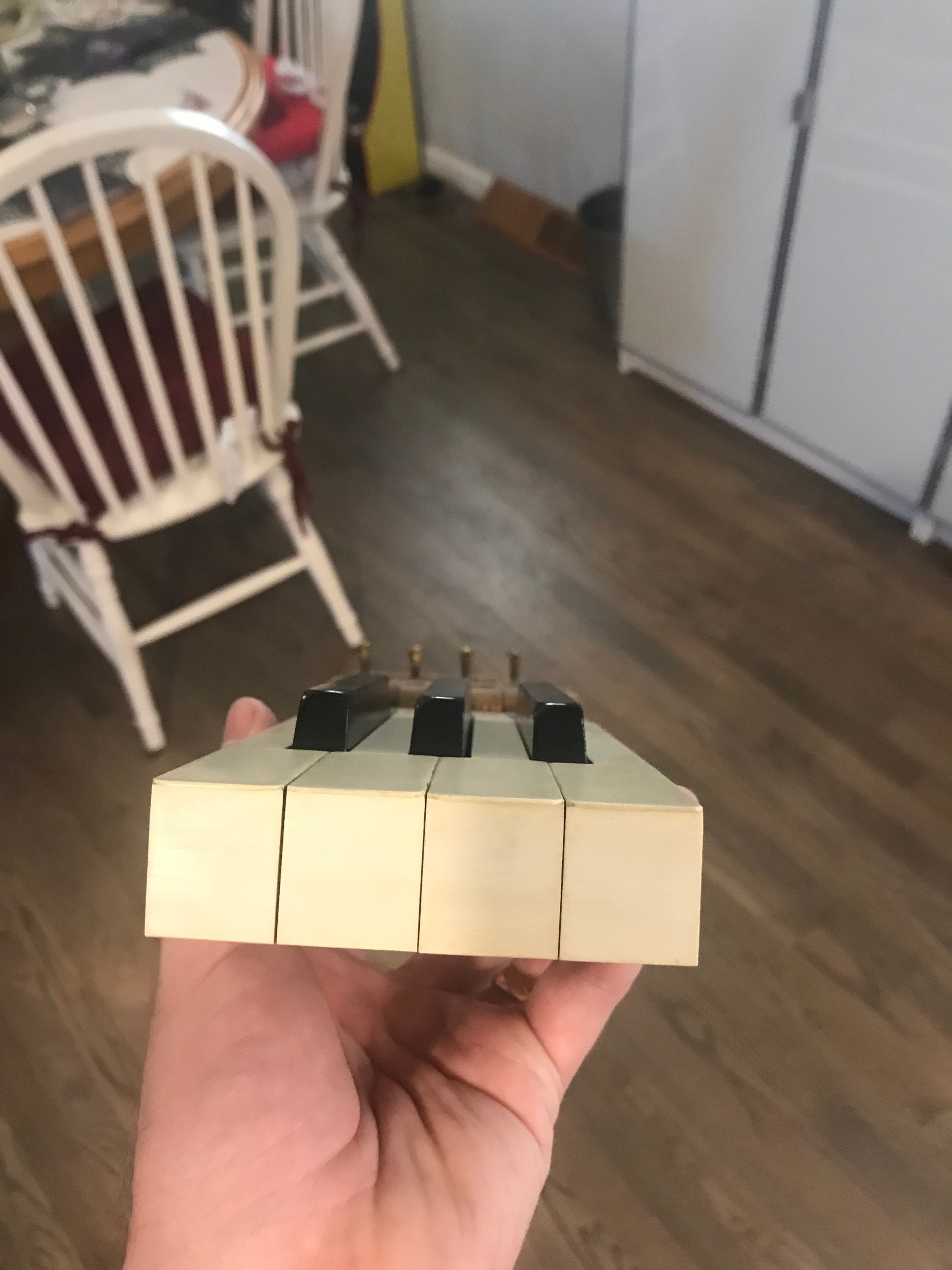 Upcycled Piano Keys - Key Holder Small - Etsy