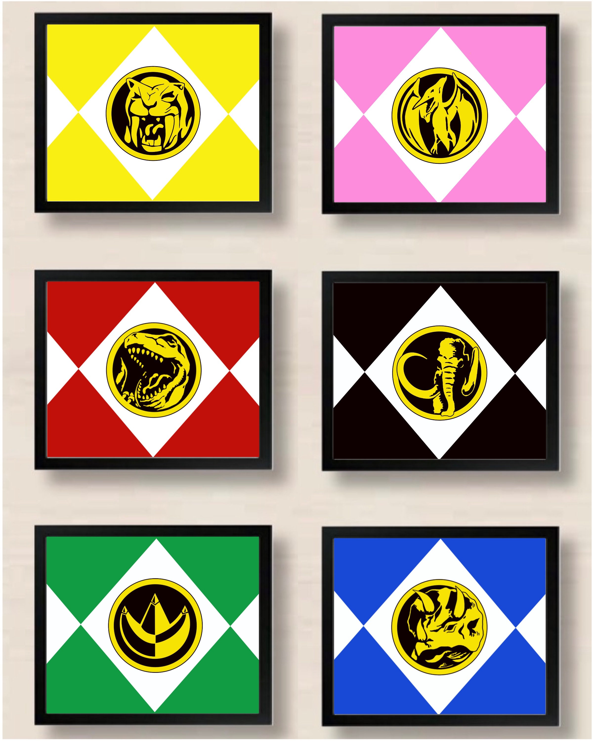 Black Ranger Power Coin PRINTABLE / Mighty Morphin Power | Etsy