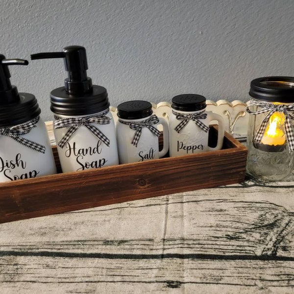 Buffalo Check Farmhouse Kitchen - Etsy