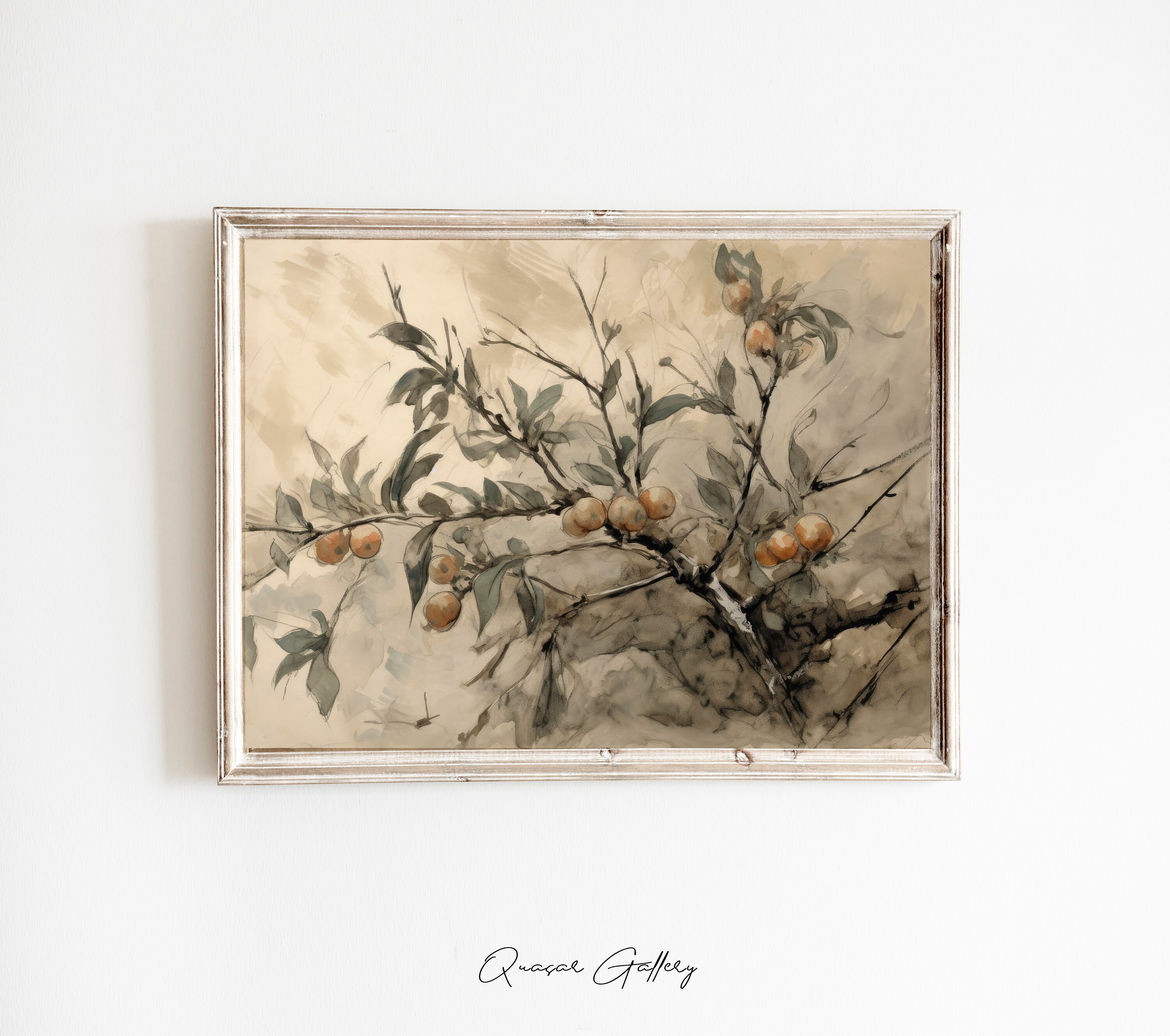 Antique Fruit Tree Art Print: Vintage Kitchen Decor - Etsy UK