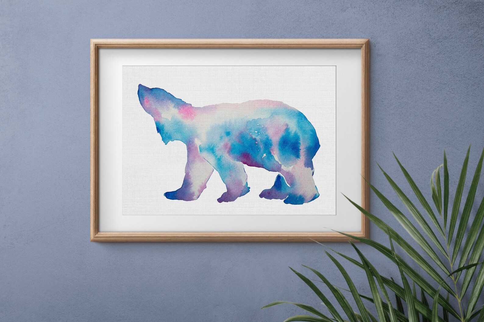 Polar Bear Art Print Polar Bear Painting Polar Bear Art Arctic | Etsy