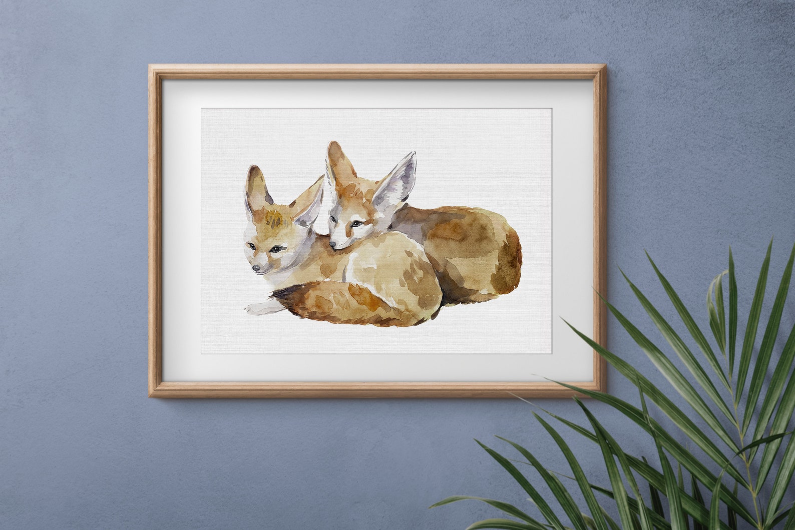 Fennec Fox Art Fennec Fox Print Fox Art Fennec Fox Painting - Etsy