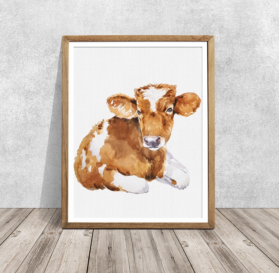 Country Cow Decor Farmhouse Kitchen Wall Decor Cow Pictures Wall Decor ...