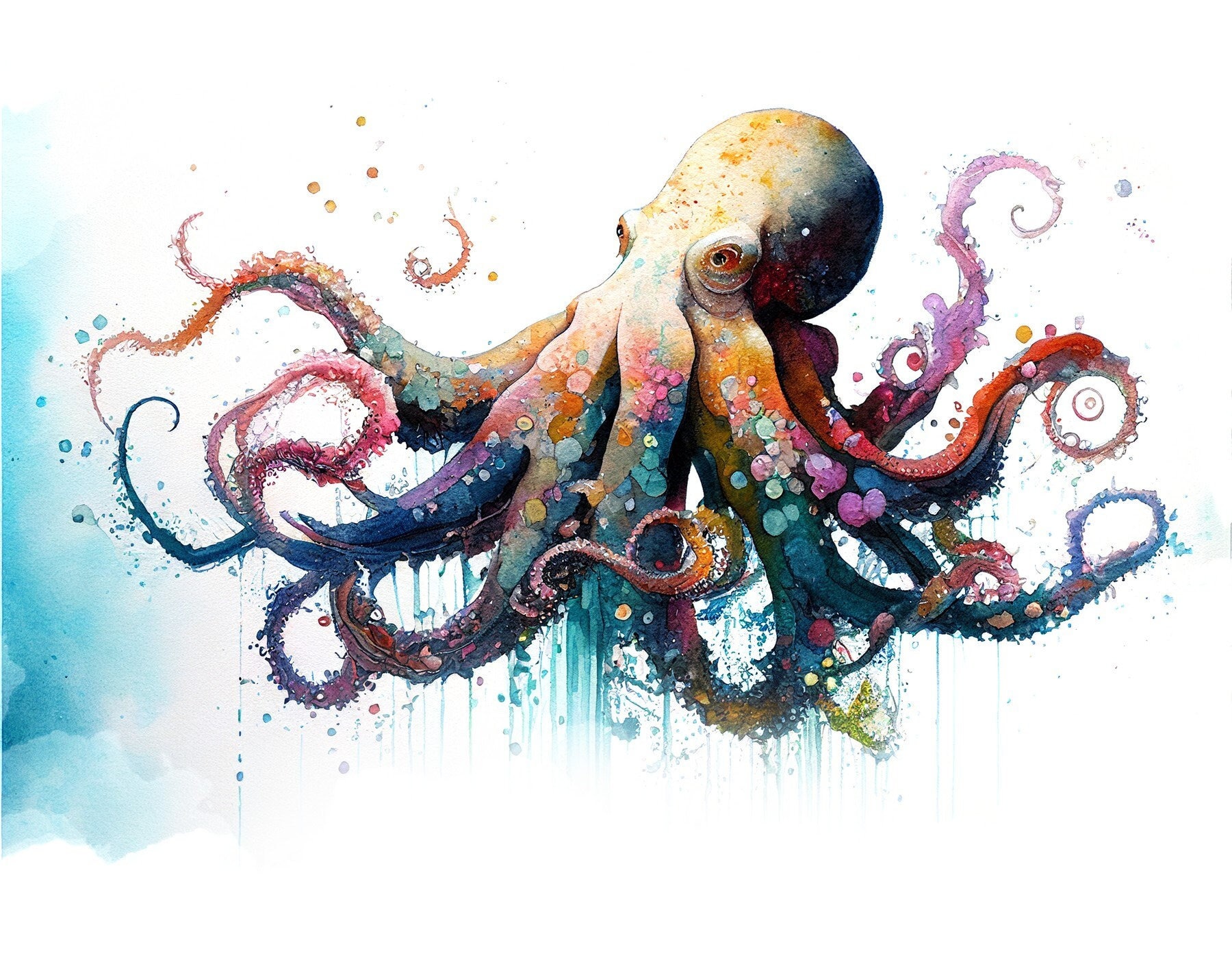Octopus Art Hd