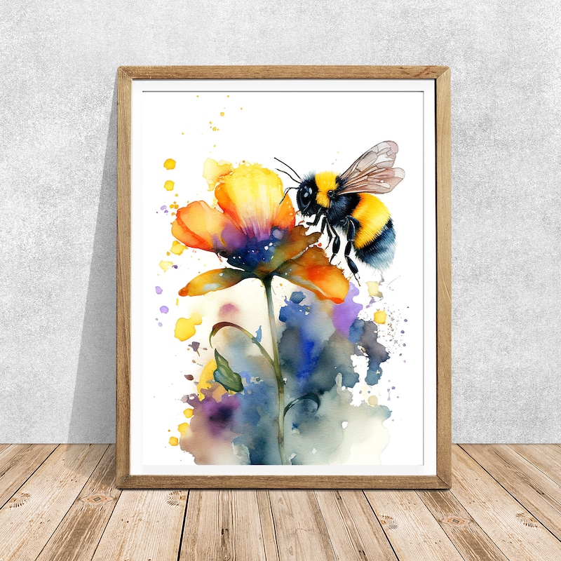 Bee Art - Etsy