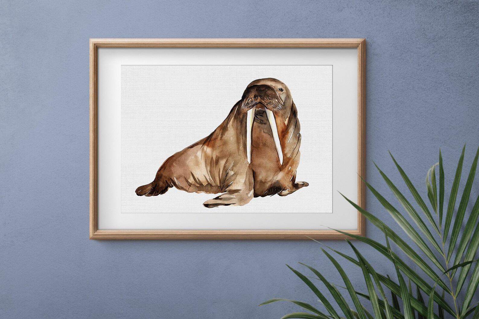 Walrus print Walrus art Walrus watercolor Walrus painting | Etsy