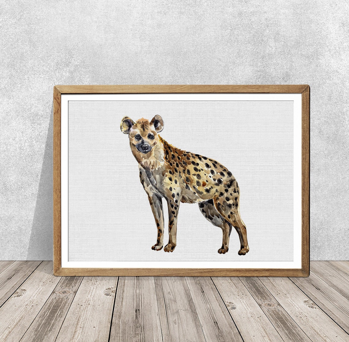 Hyena Watercolor Hyena Hyena Wall Art Hyena Print Hyena - Etsy Australia
