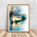 Nautical Print, Boat Print, Print Gift, Boat Painting, Gift for ...