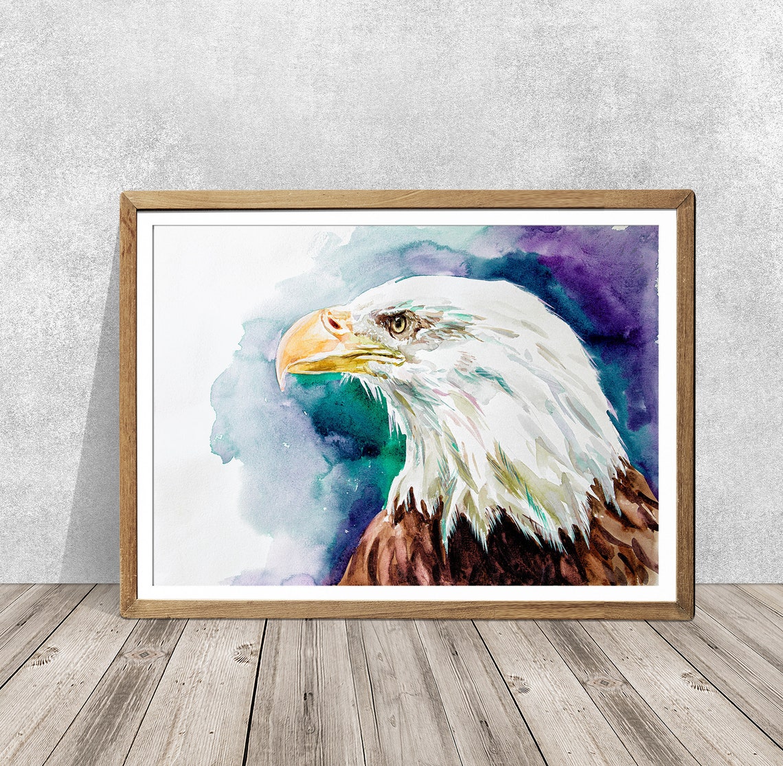 American Eagle Eagle Print Bald Eagle Print Bald Eagle Art - Etsy