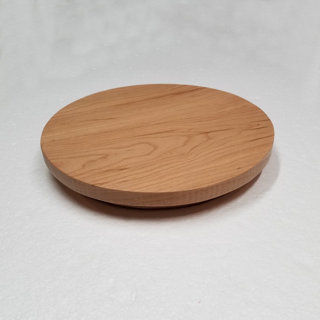 Crafters 11-3/4 Inch Round Lazy Susan, Low Profile Tip Resistant Wide ...