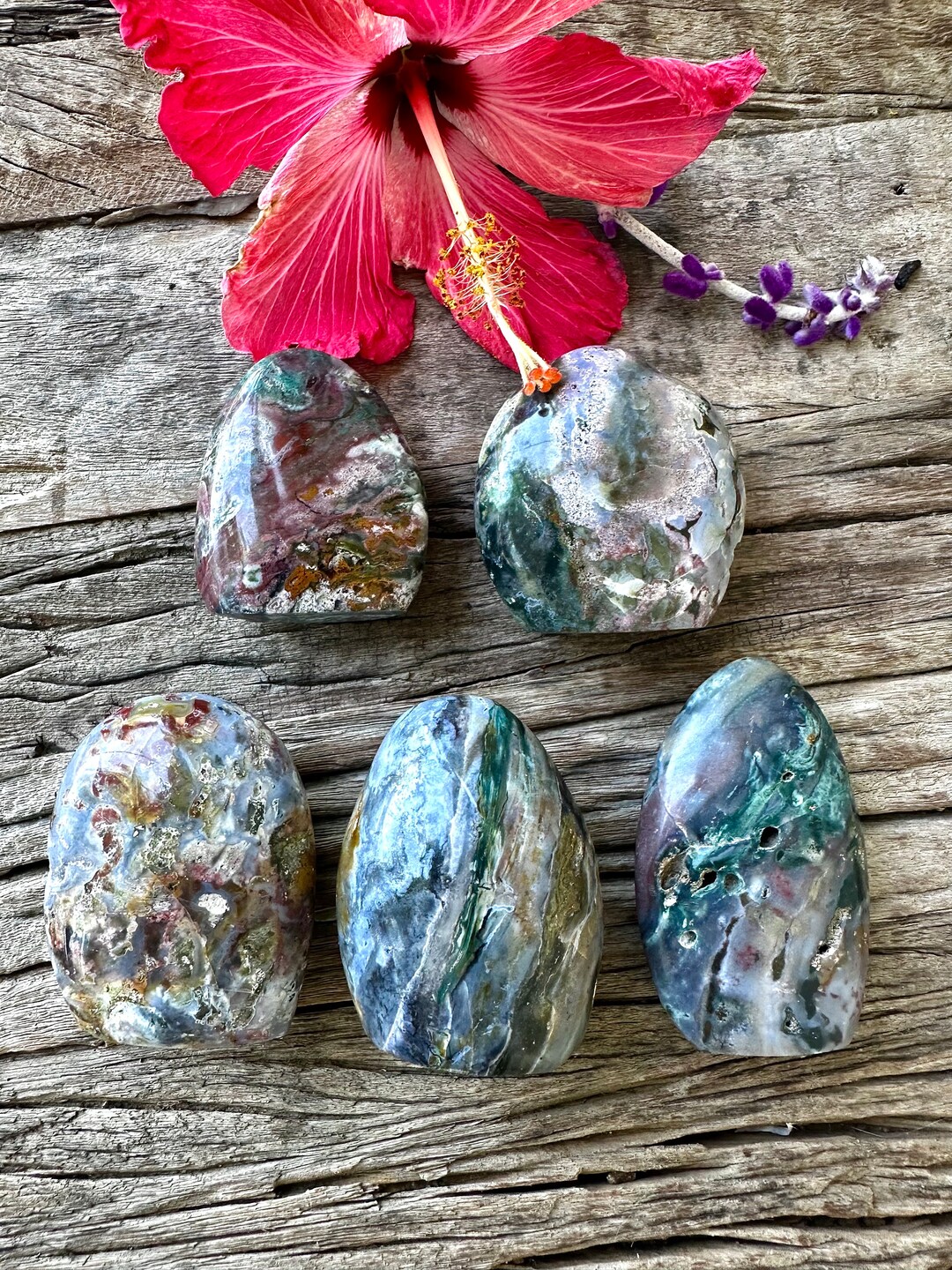 Fancy Ocean Jasper Mini Free Forms - Etsy