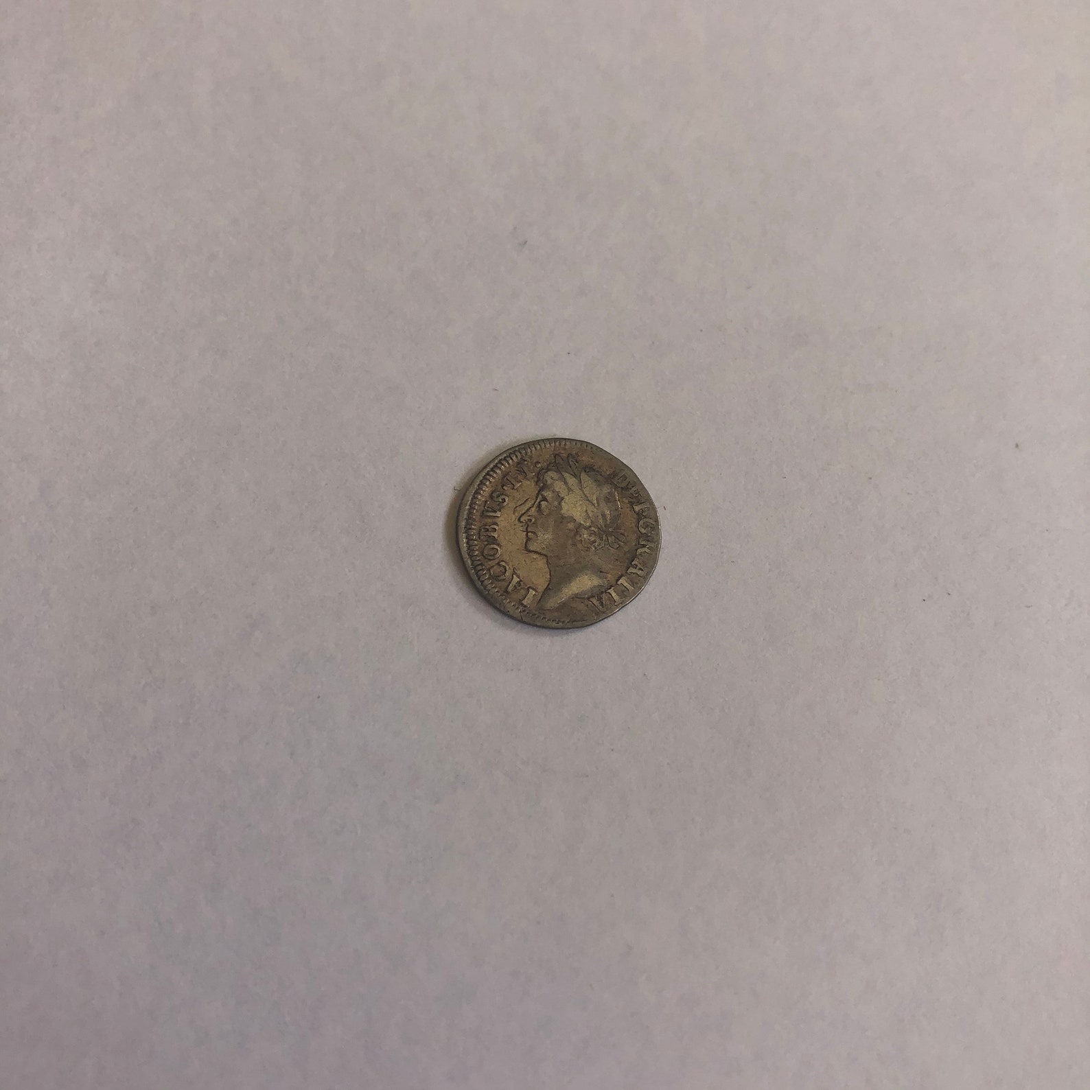 1686 James II Great Britain Twopence Coin 1600s Two Pence | Etsy