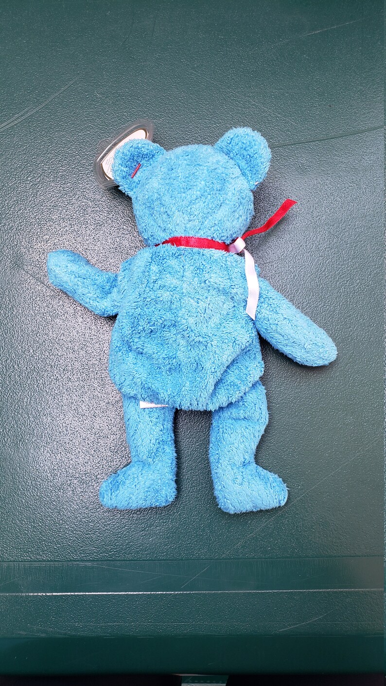 Addison the Baseball Bear Retired Ty Beanie Baby Bear - Etsy
