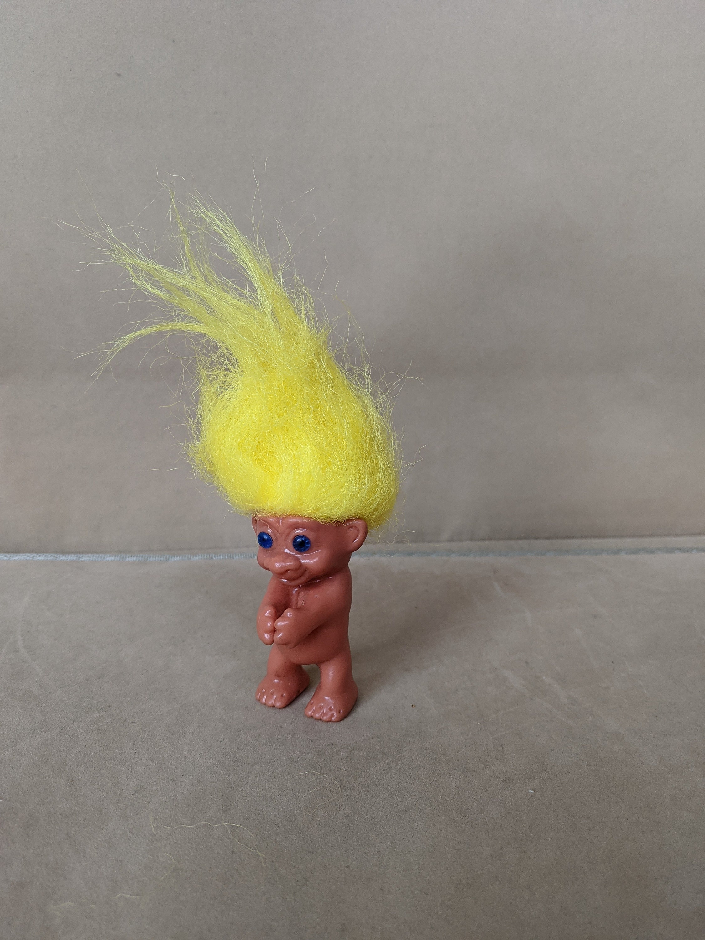 Clapping Troll Doll with Yellow Hair | Etsy