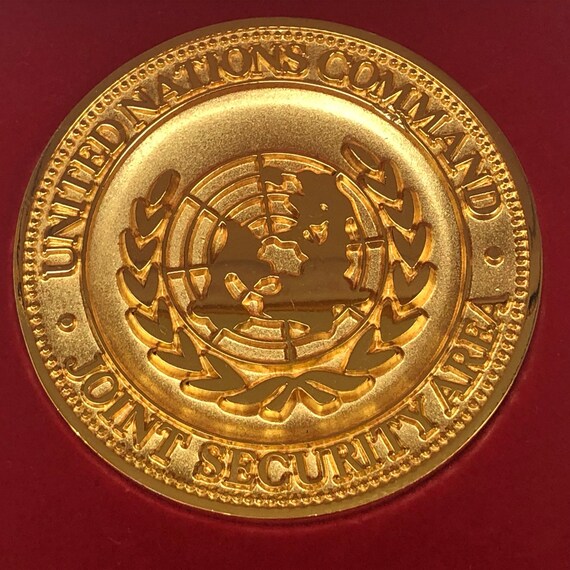 United Nations Command Joint Security Area Coin Pan Mun Jom | Etsy