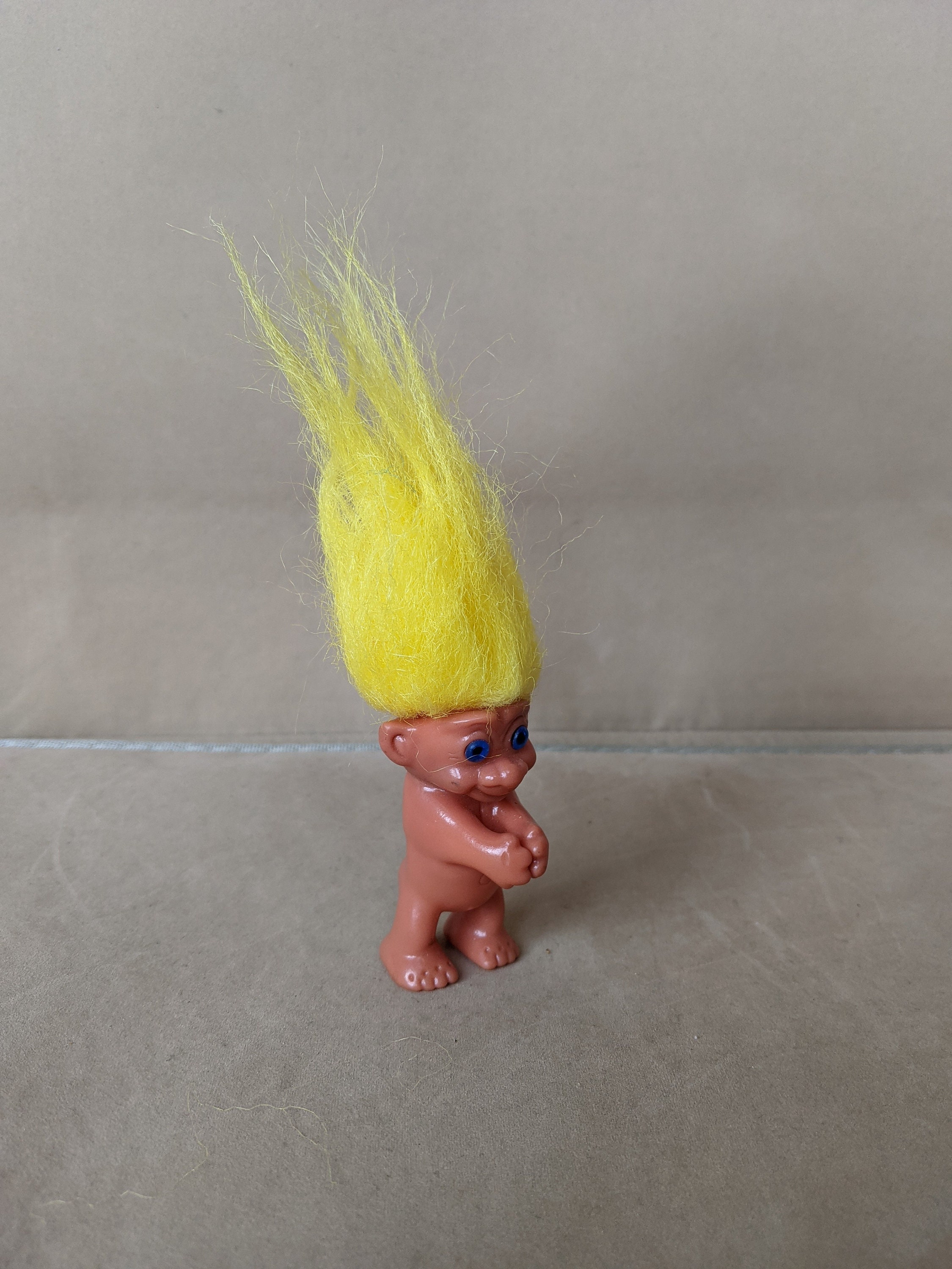 Clapping Troll Doll with Yellow Hair | Etsy