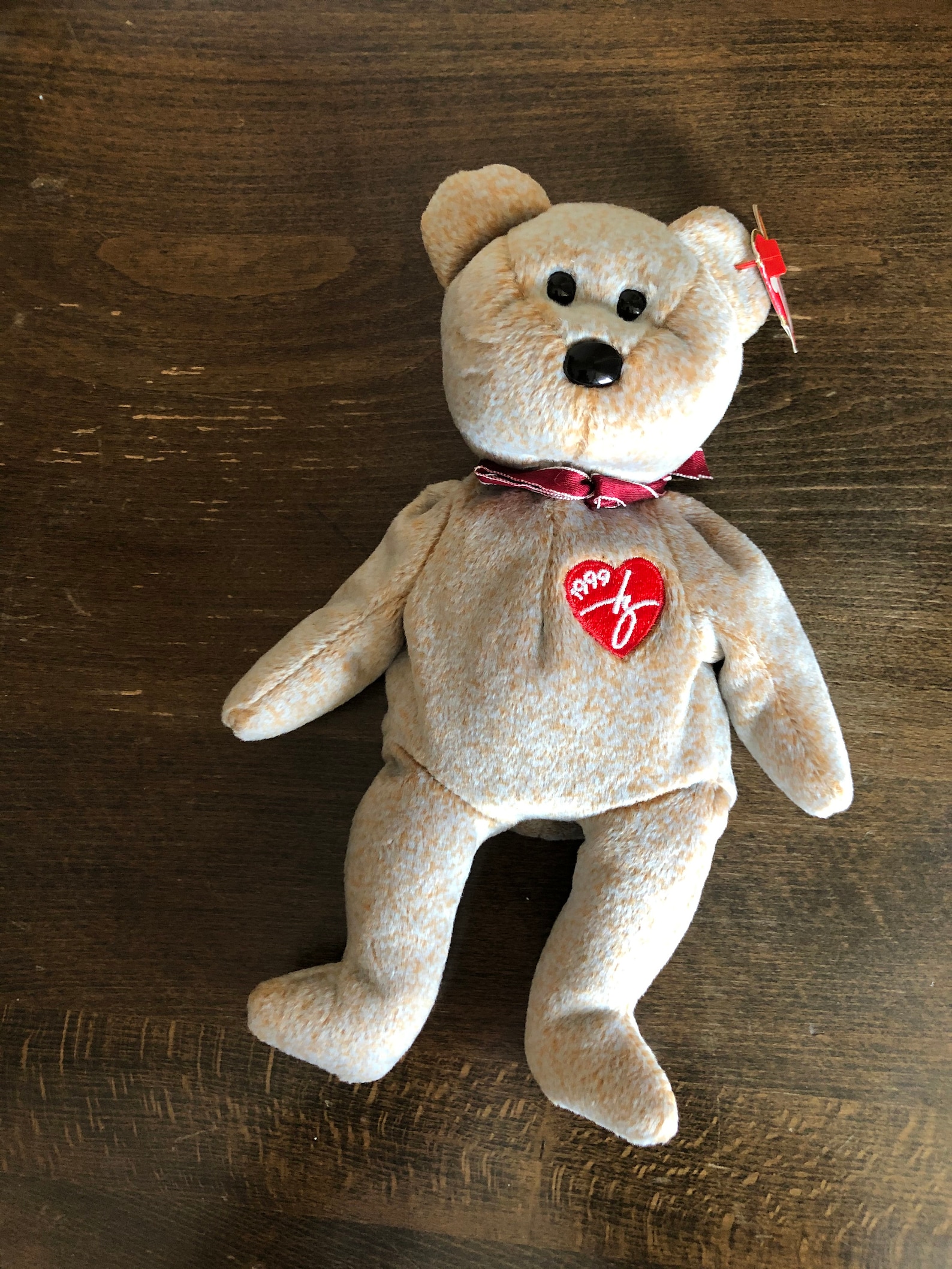 1999 Signature Bear Retired Ty Beanie Baby Bear 1999 - Etsy