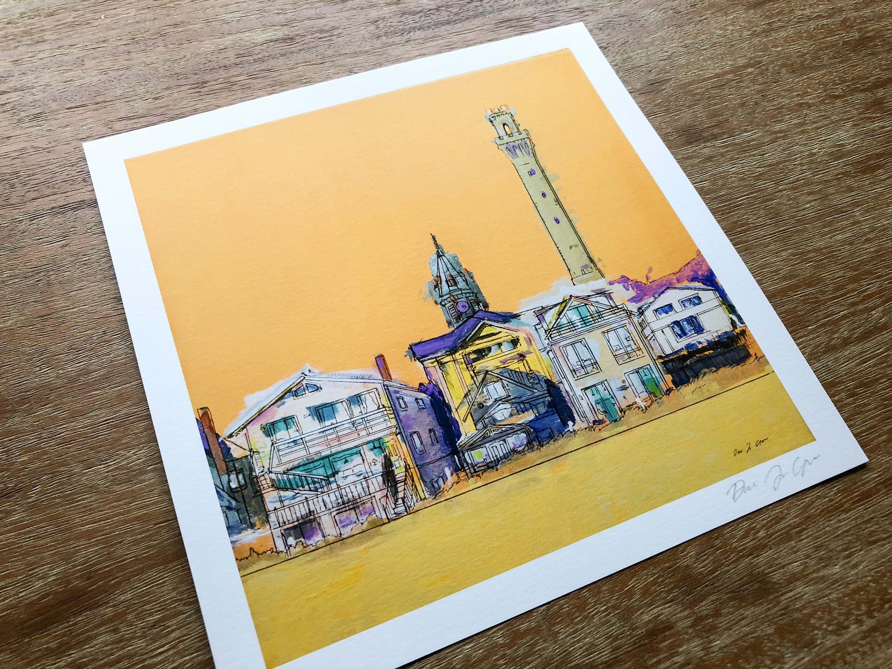Provincetown Premium-quality Print gicleé Pop Art Fauvism | Etsy