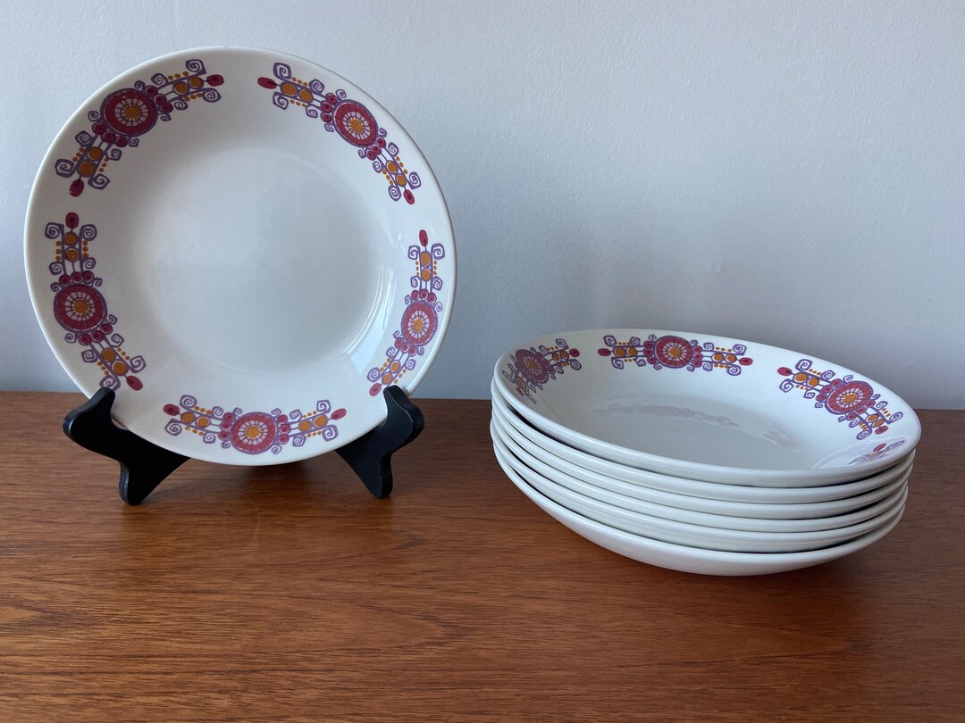 Figgjo Fajanse Barcarole Turi Design Soup Bowls - Etsy