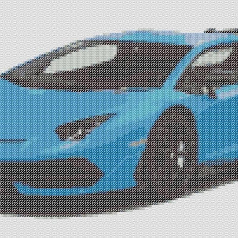 Lamborghini Cross Stitch - Etsy Canada