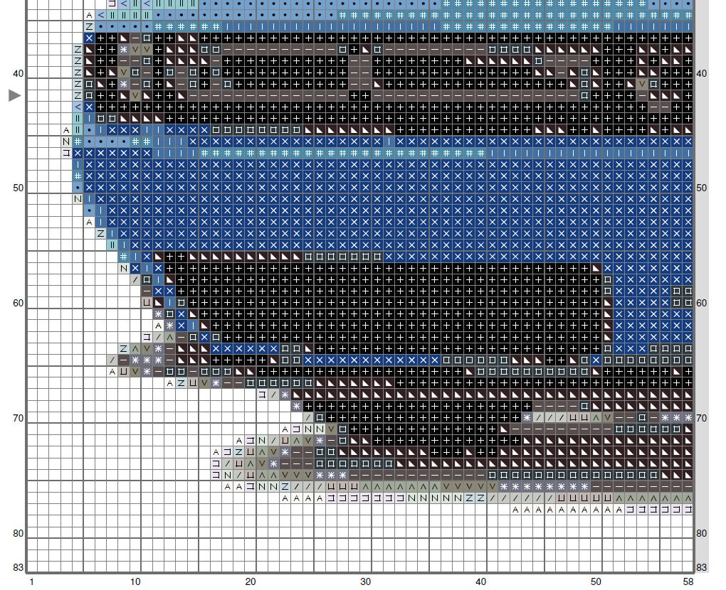Sports Car Cross Stitch Pattern, Dodge Challenger Cross Stitch Pattern ...
