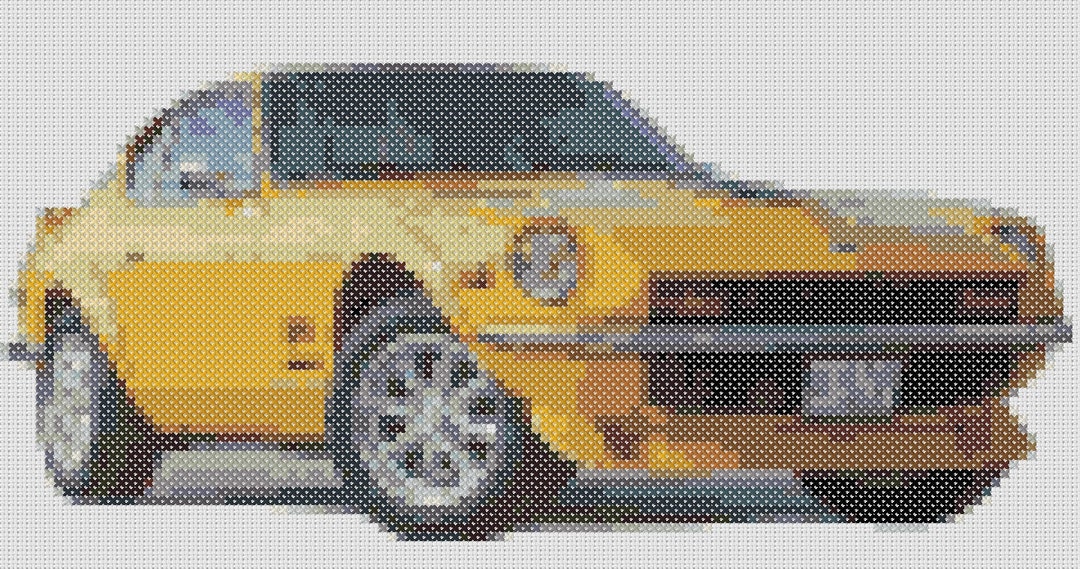 240/260/280Z Car Cross Stitch Pattern - Etsy