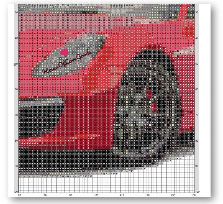 Sports Car Cross Stitch Pattern, Porsche 718 Cross Stitch Pattern ...