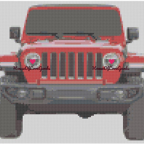 Jeep Wrangler Blueprint - Etsy