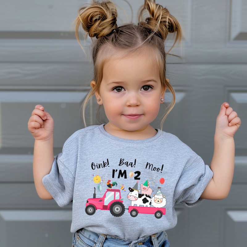Farm Birthday Shirt - Etsy