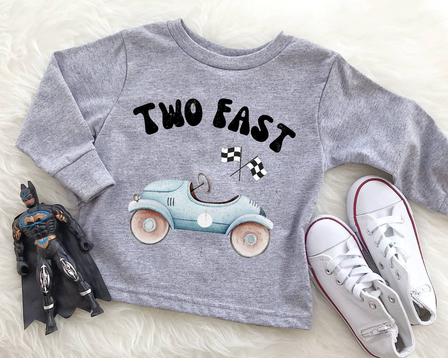 Two Fast Birthday Shirt Race Car Birthday Shirt 2nd Birthday - Etsy