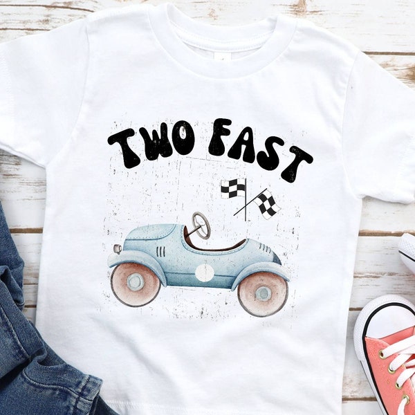 Two Fast Birthday Shirt - Etsy